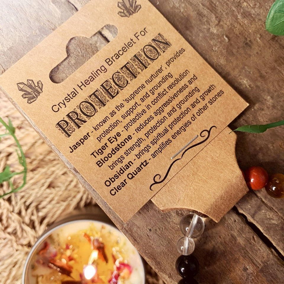 Protection Crystal Bracelet – The Crystal Shop Camden